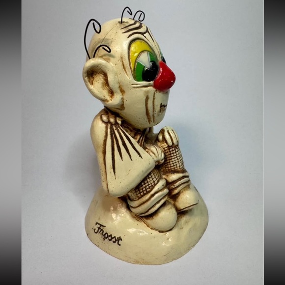 exdol | Accents | 97s Exdol Frosst Dingbat Clown Figurine Rare ...